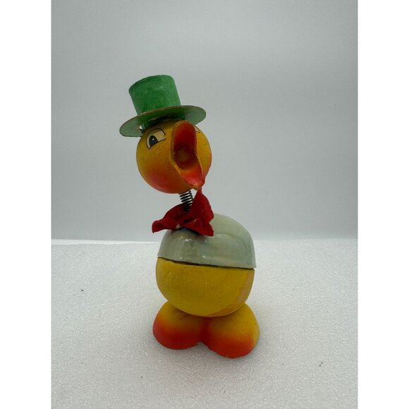 Holiday | Vintage Papier Mache Easter Chick Nodder Candy Container ...